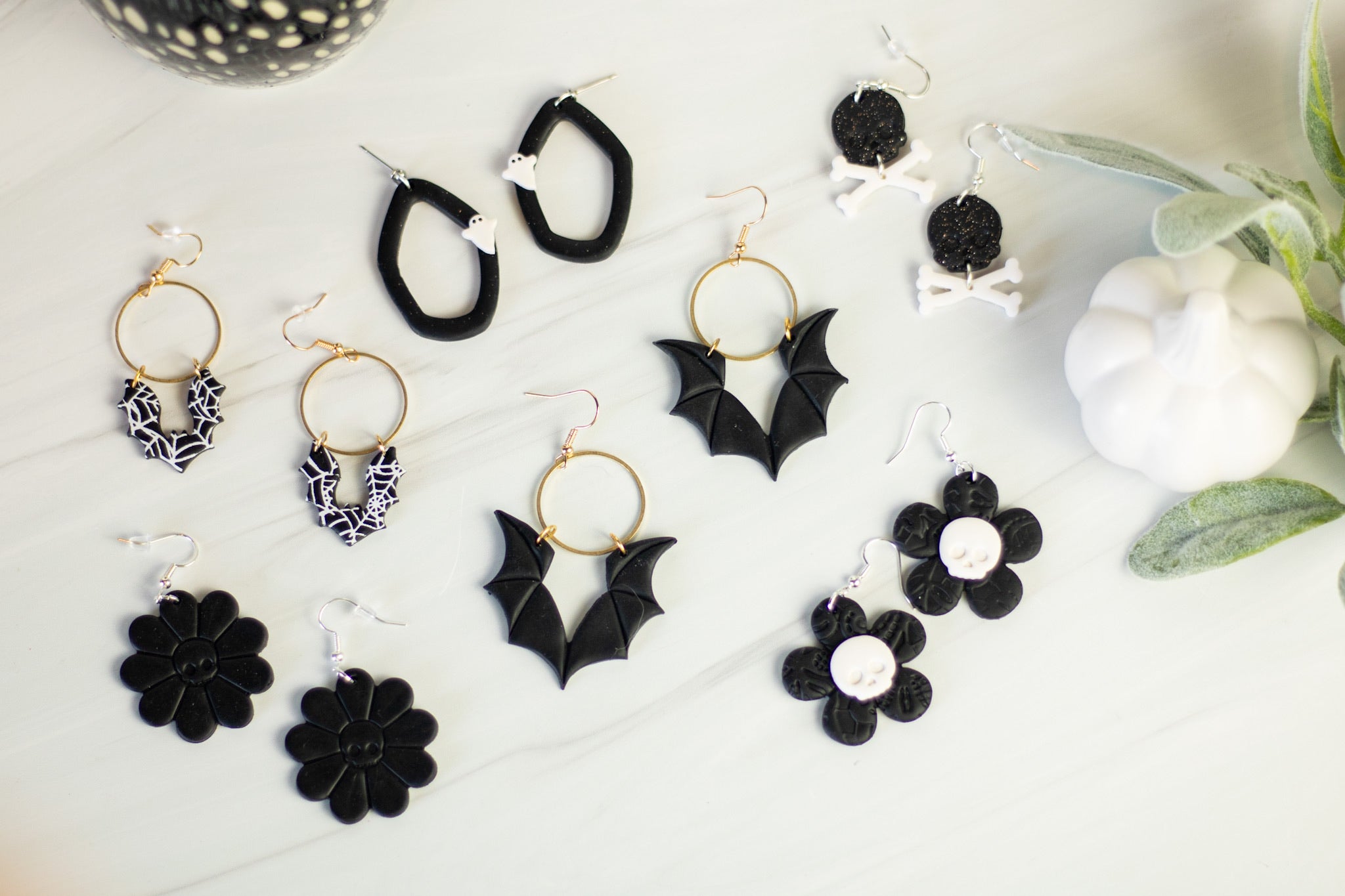 Bat Wing Hoops – EJ Clay Co